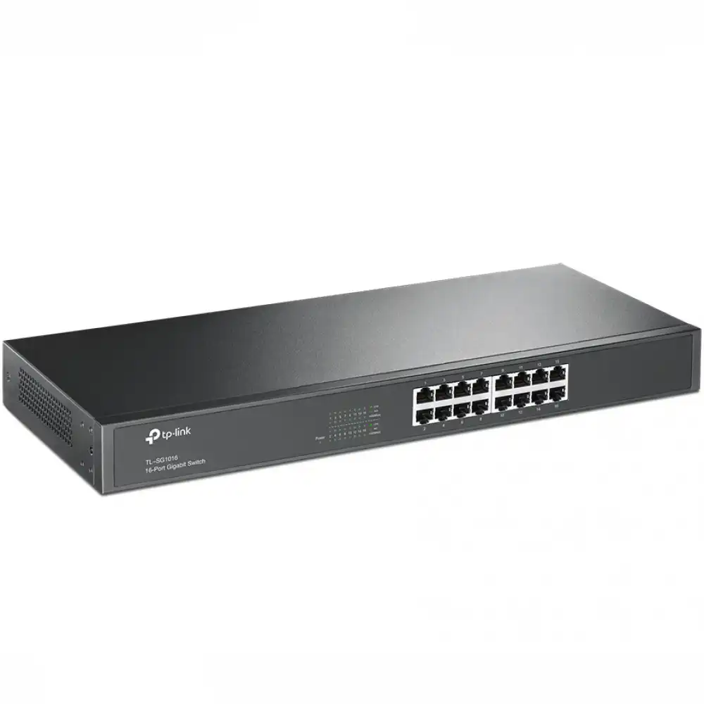 Коммутатор TP-Link TL-SG1016 (1000 Base-TX (1000 мбит/с)) купить в ...