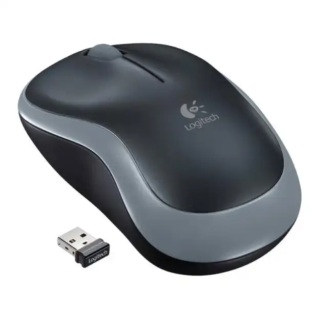 Мышь Logitech Wireless Mouse M185 Dark Grey 910-002238 (Имиджевая, Беспроводная) купить в ...
