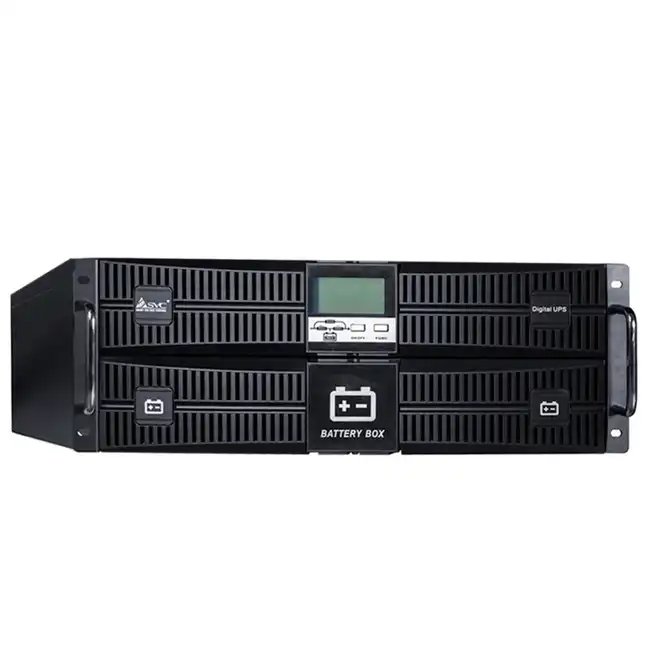 Источник бесперебойного питания SVC RT-10KL-LCD (Двойное преобразование (On-Line), C ...
