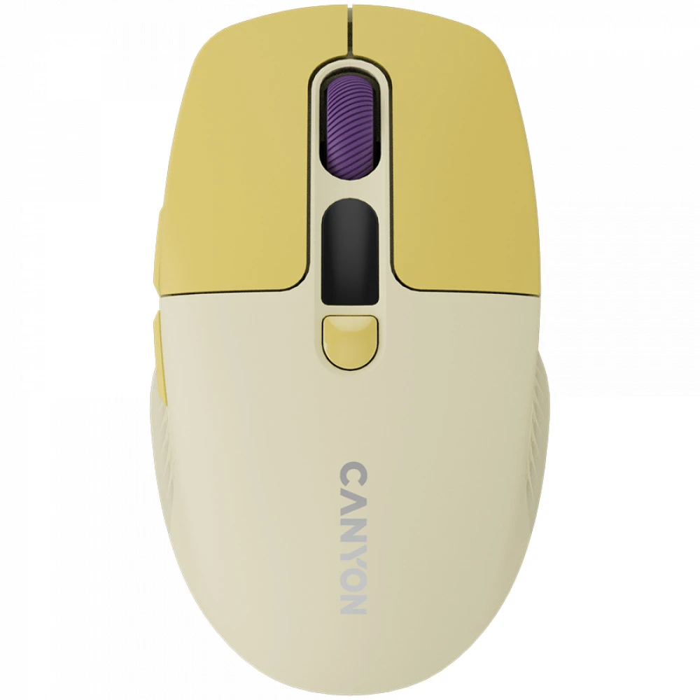Мышь Canyon MW-26 LCD Silent Dual Mode Wireless Yellow CNS-CMSW26Y ...